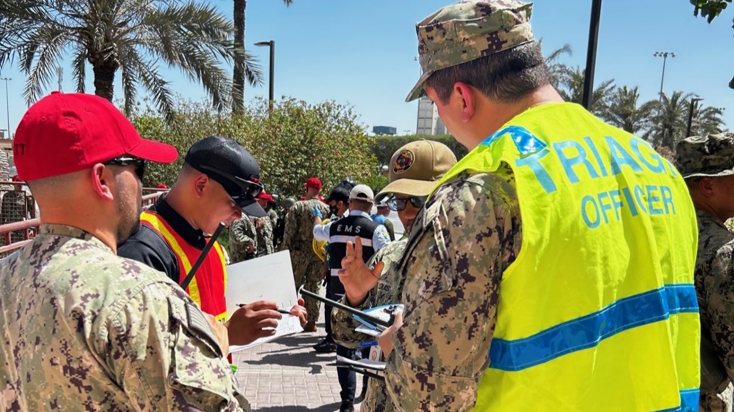 Navy medical forces in Bahrain improve readiness during casualty ...